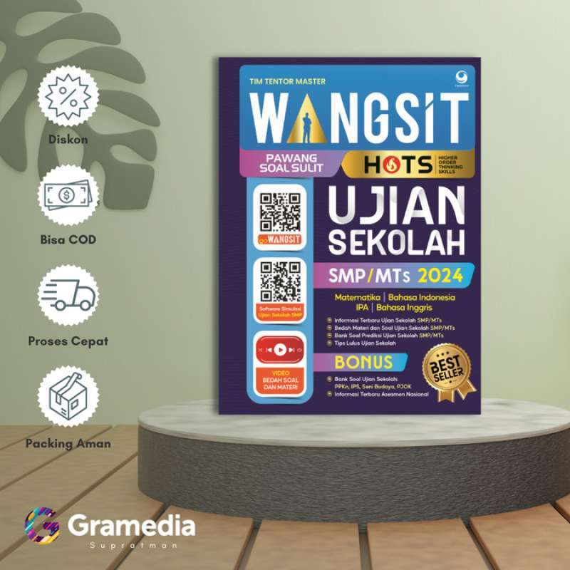 Promo Wangsit (pawang Soal Sulit) Hots Ujian Sekolah Smp/mts 2024 ...