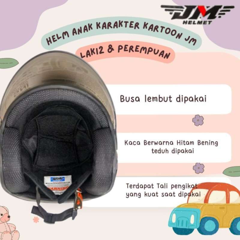 Jual Helm Anak Sky Karakter Little Pony/kuda Pony Usia 3 Sd 9 Tahun ...