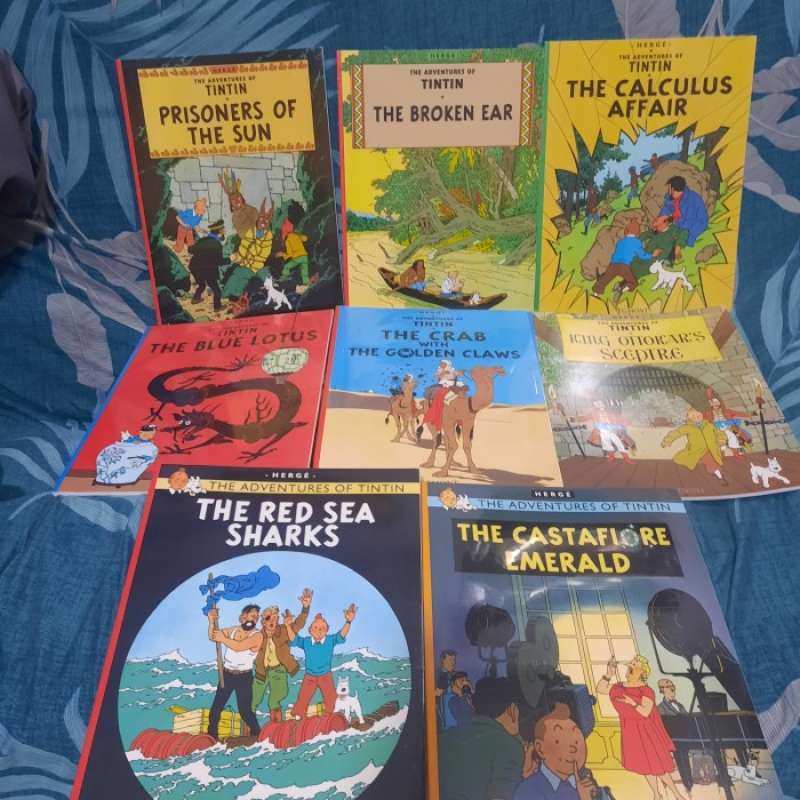 Promo Original Komik Tintin Terbitan Egmont English Comic Book Inggris ...