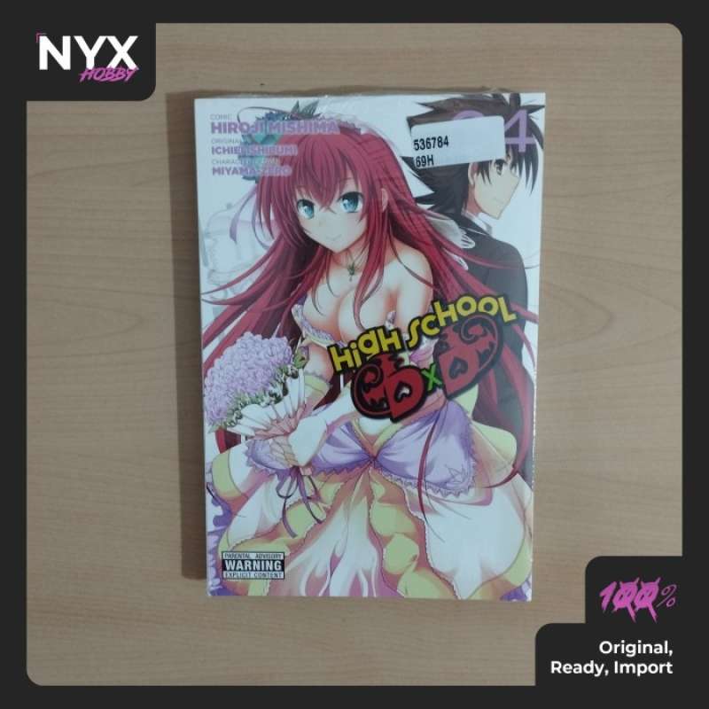 Promo Highschool Dxd Manga Komik English Import Volume 4 Diskon 23% Di Seller Sumijayeti Store ...