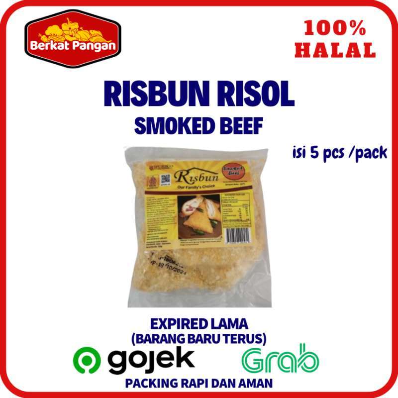 Jual Risbun Risol Smoked Beef / Ragut Ayam / Ragut Daging / Sosis ...