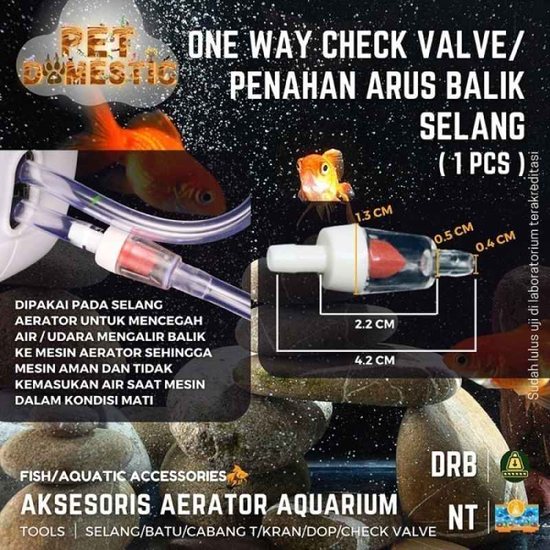 Promo Perlengkapan Aerator /batu/ Selang/ Check Valve/ T-selang / Dop ...