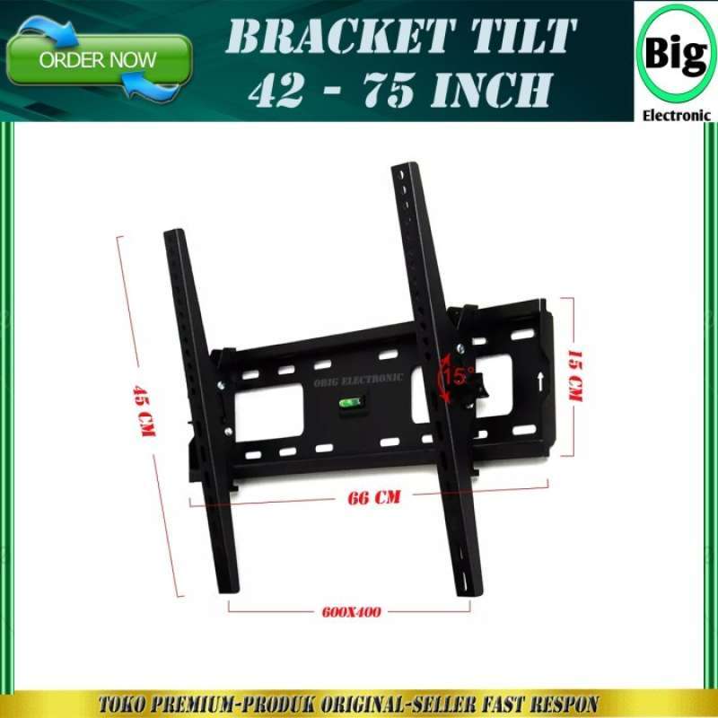 Promo Bracket Tv 55 Inch Led Lcd / Wall Mount Braket 23~ 55 Inch Oximus ...