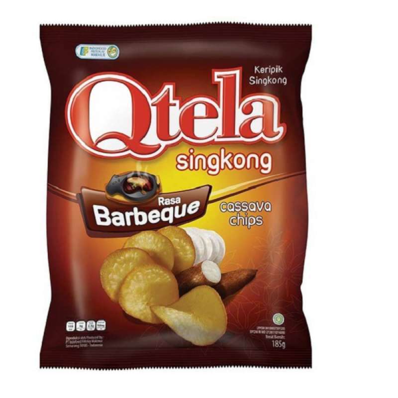 Jual Qtela Singkong Rasa Barbeque 20g (1 Rcg/10 Sachet) Di Seller Toko ...