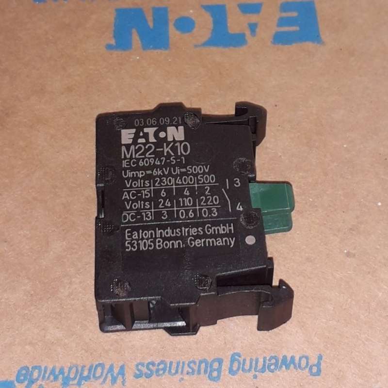 Promo M22-k10 Eaton Moeller A9 Terbaik Diskon 6% Di Seller Snj Central - Cengkareng Timur, Kota ...