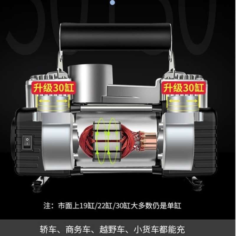 Jual Pompa Ban Mobil Bus Truck Elektrik Listrik Compressor Portable Di ...