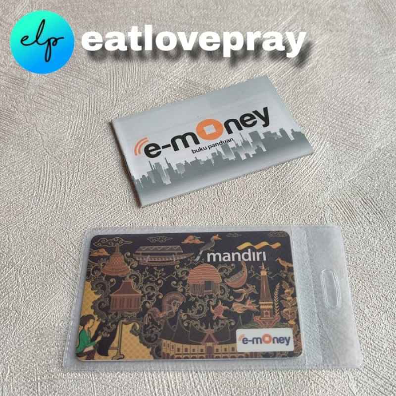 Jual Kartu Emoney Etoll Original Mandiri Klasik Langka Rare/ E Money E ...