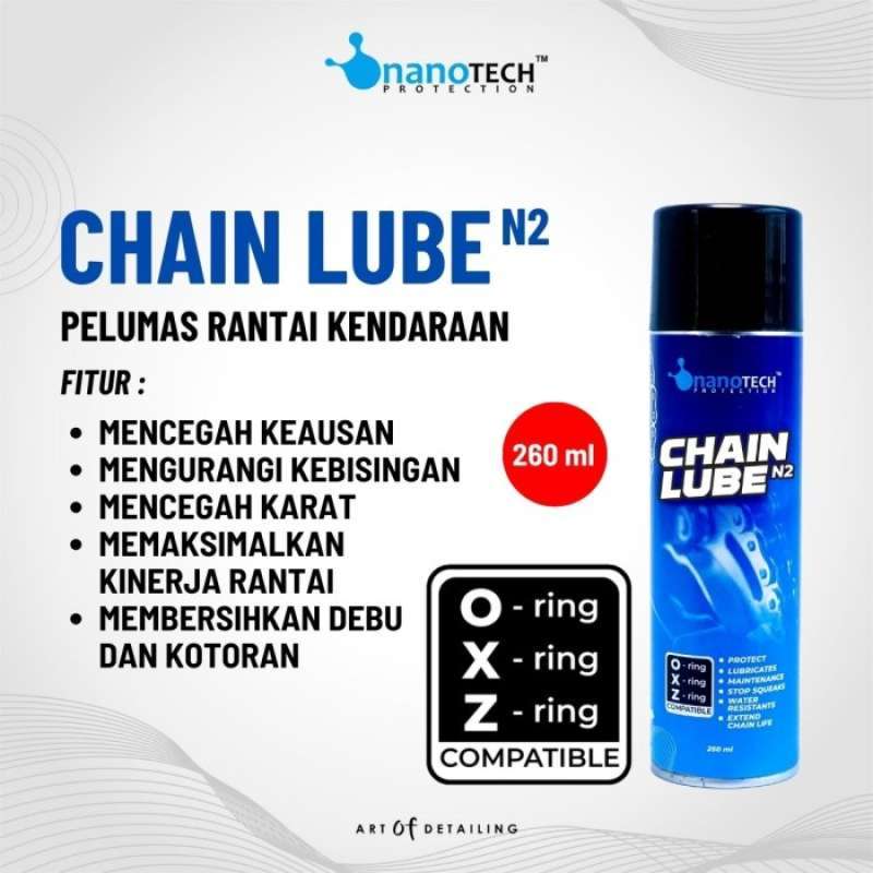 Jual Chain Lube - Pelumas Rantai Sepeda Motor - Nanotech Protection Di Seller Regstore ...