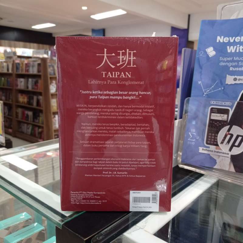 Promo Buku Taipan Lahirnya Konglomerat - William Yang Original Gramedia Diskon 23% Di Seller ...