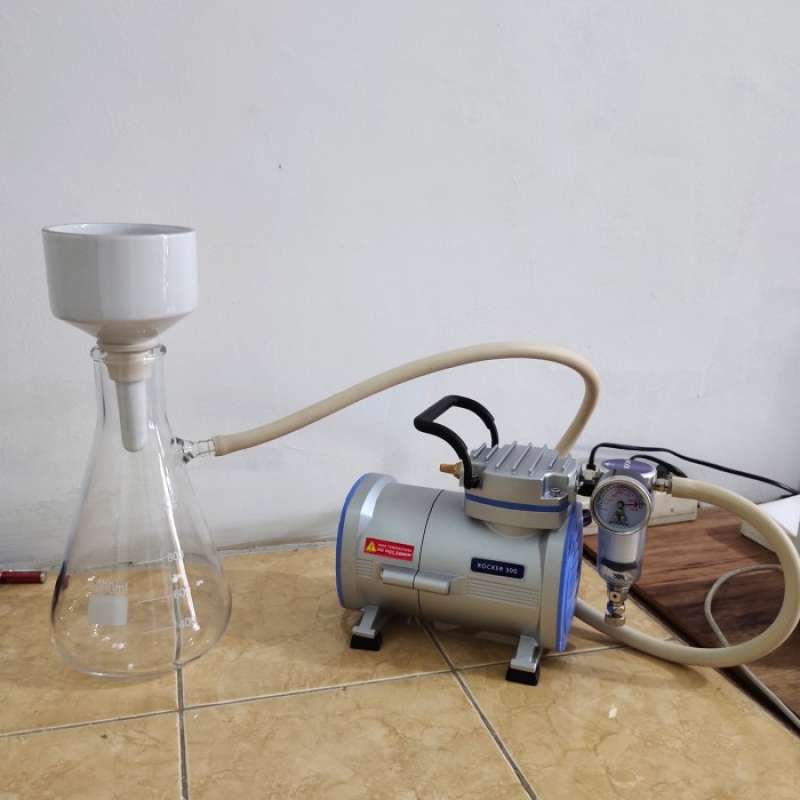 Promo Set 2 In 1 Buchner Funnel Fitration Set 1000ml 120 Mm Plus Vacuum ...