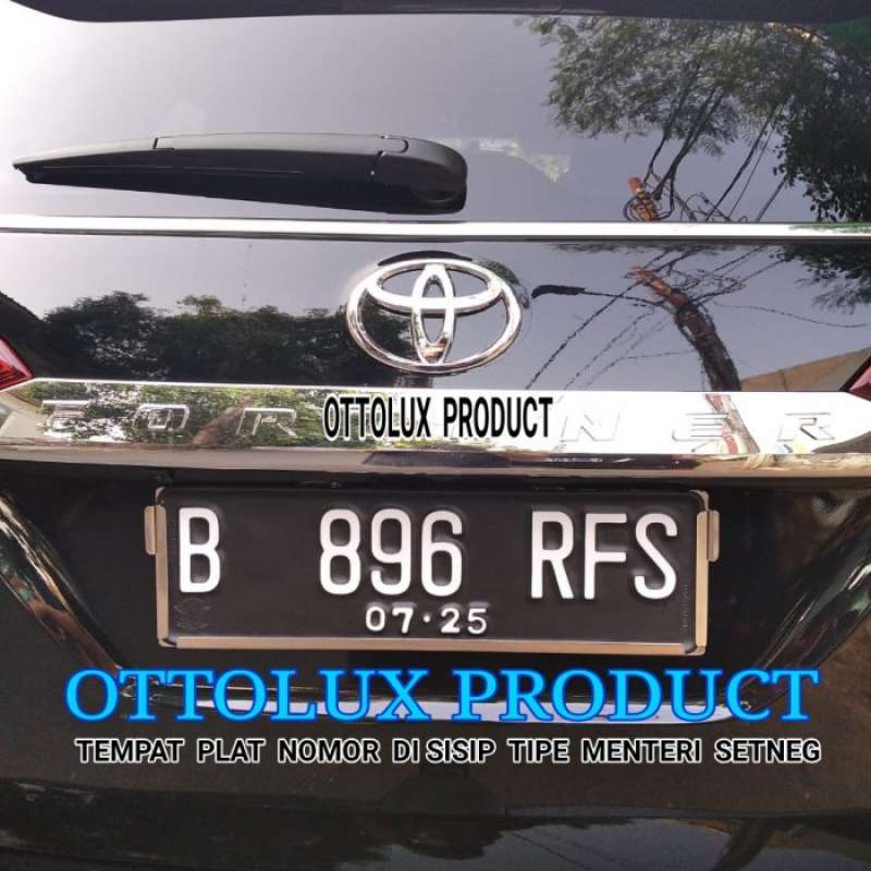 Promo Tempat Plat Nomor Model Slide Engsel Plat Di Sisip Tipe Pejabat ...