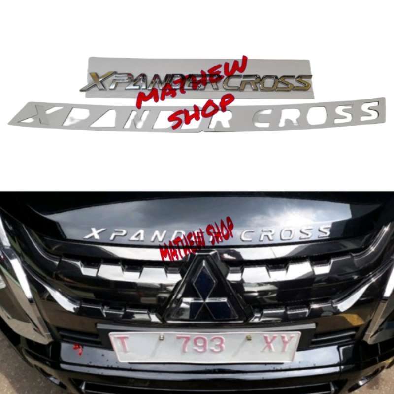 Promo Engine Hood Xpander Cross Chrome Model Logo Xpandercross Diskon ...