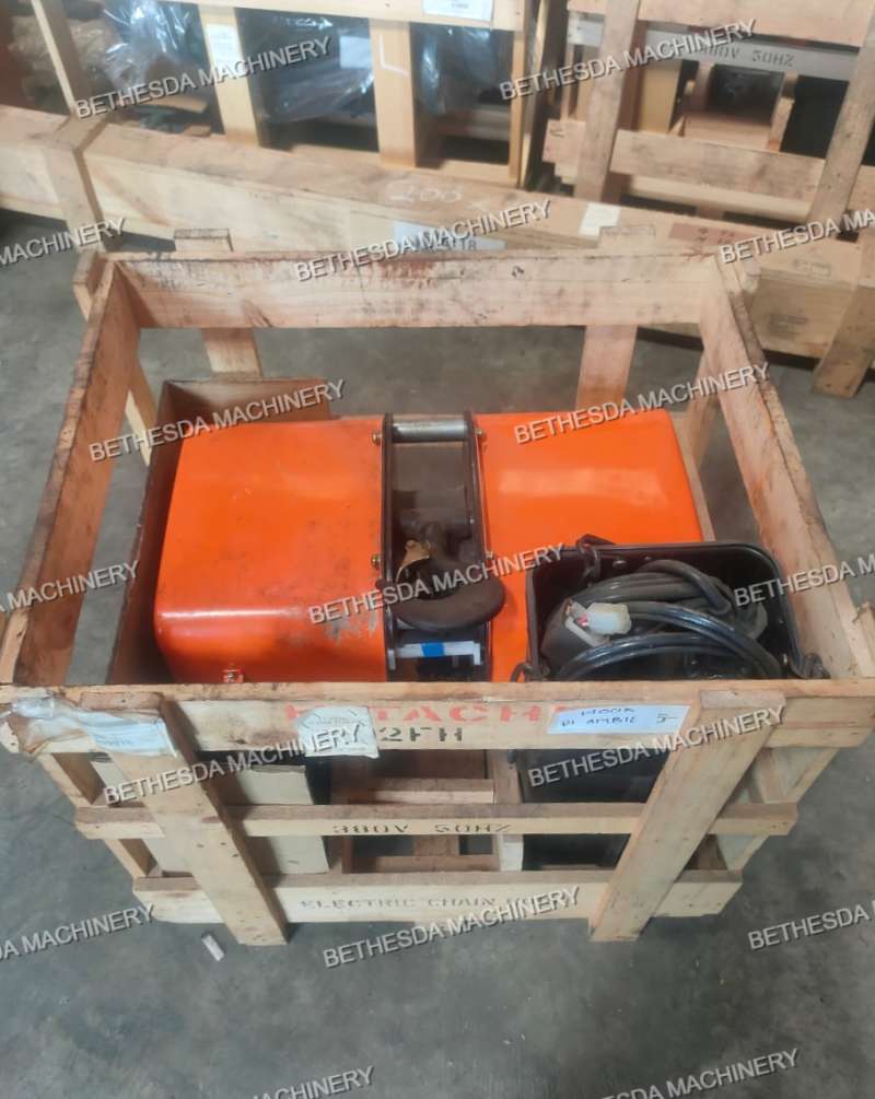 Jual Hitachi 3 Ton Hoist Crane 380 Volt Electric Chain 3 Ton 380 Volt 3 ...