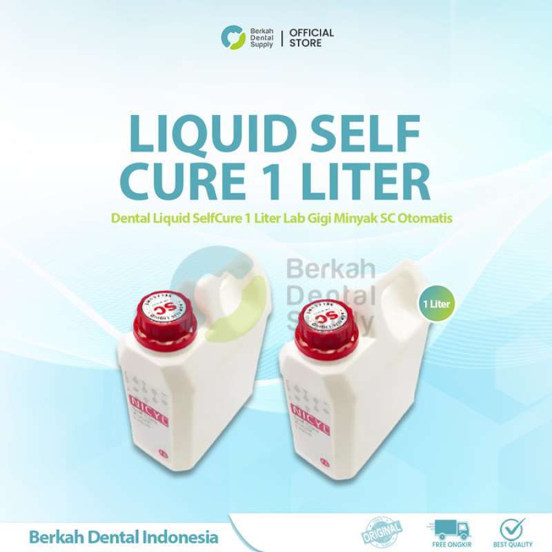 Promo Dental Liquid Self Cure 1 Liter Lab Gigi Minyak Sc Otomatis ...