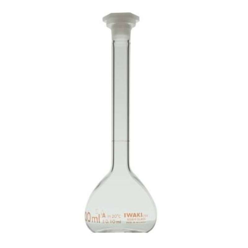 Promo Volumetric Flask 500 Ml Tutup Plastik Labu Ukur 500 Ml Iwaki Diskon 23% Di Seller Leomord ...