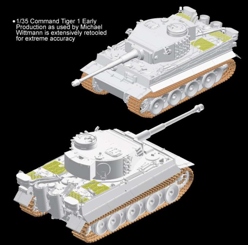 Jual Tank Tiger I Early Production Pz.kpfw.vi, Ausf.e Wittmann's ...