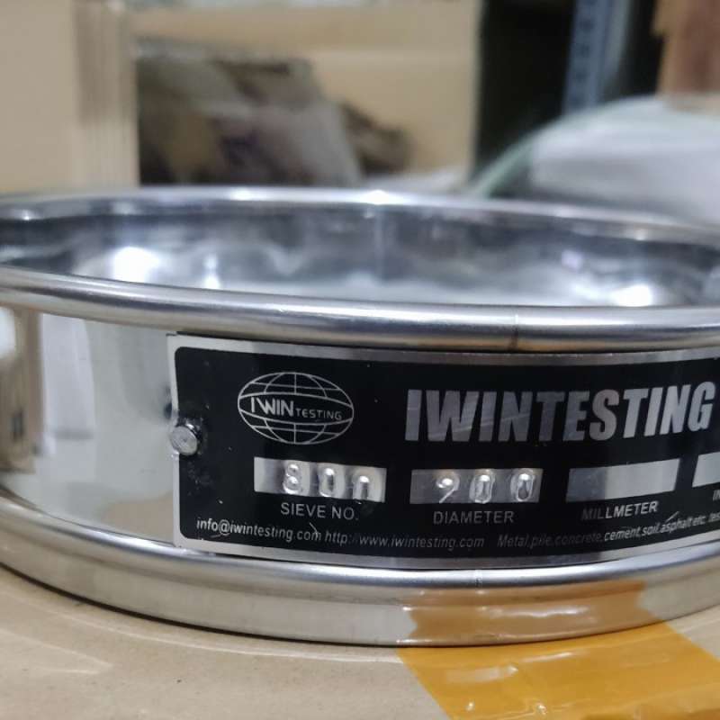 Promo Test Sieve Mesh 800 Ayakan Lab Diskon 23% Di Seller Leomord Store ...