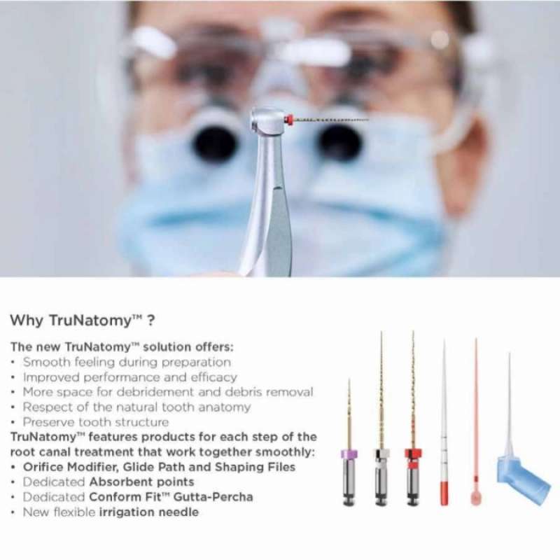 Promo Original Dentsply Trunatomy Rotary File Endodontik Trunatomi ...