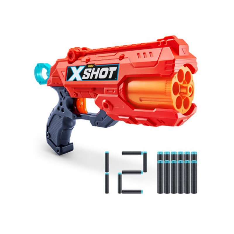 Promo Xshot X Shot Excel Reflex 6 Red Blaster 36433n Diskon 23% Di ...
