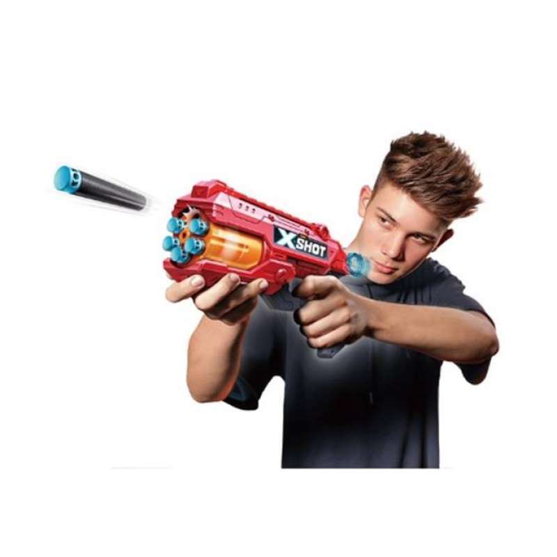 Promo Xshot X Shot Excel Reflex 6 Red Blaster 36433n Diskon 23% Di ...