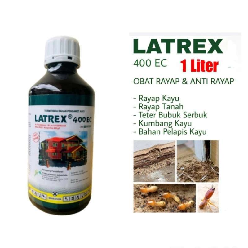Promo Latrex 400 Ec 1 Liter Obat Anti Rayap Diskon 23% Di Seller ...