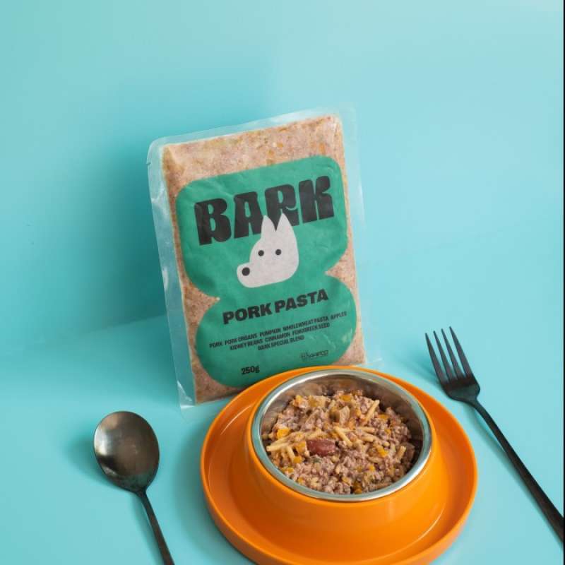 Promo Bark Cooked Dog Food Pork Pasta Daging Pork Babi Makanan Anjing ...