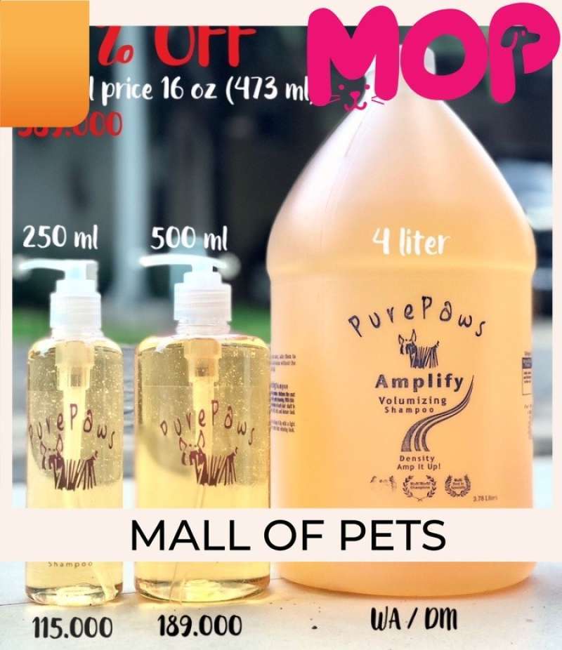 Promo Shampoo Anjing Pure Paws Gallon 4 Litter Diskon 23% Di Seller ...