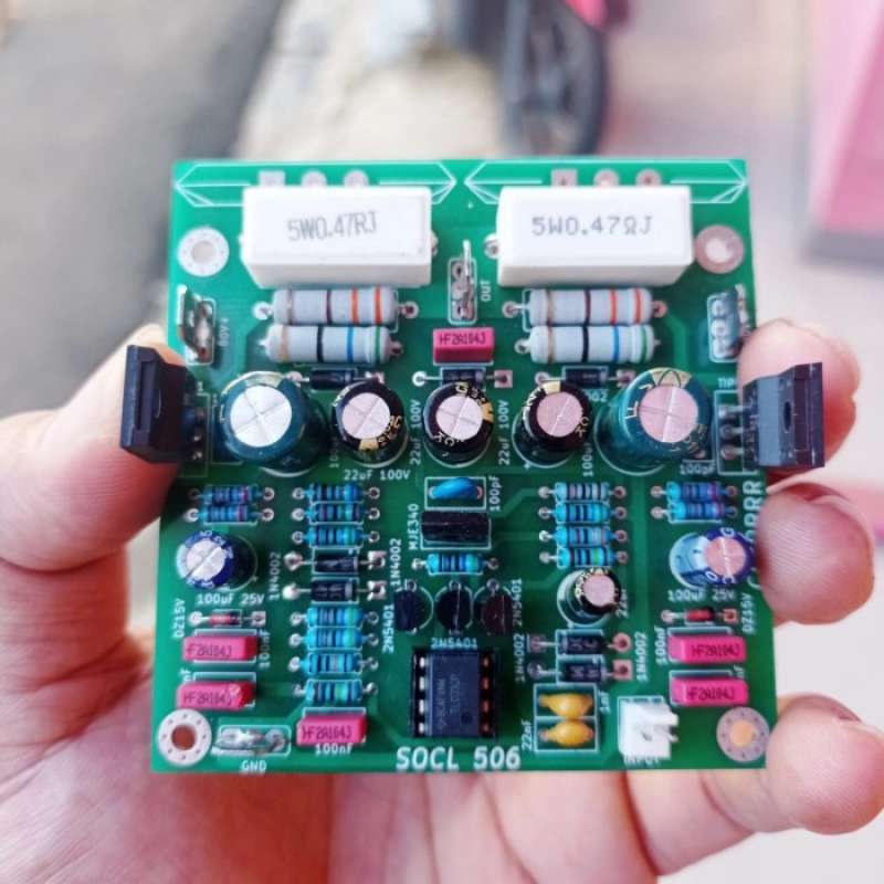 Promo Driver Power Amplifier Socl 506 Tef Ekslusive Fiber Double Layer ...