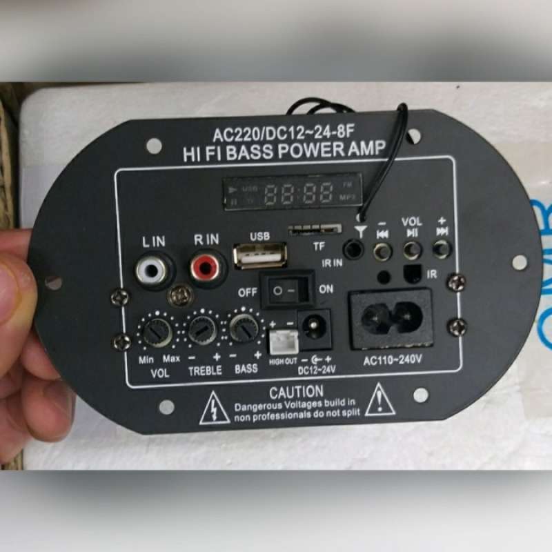 Promo Kit Modul Amplifier Power Hifi Bass Bluetooth Ac Dc Diskon 23% Di ...