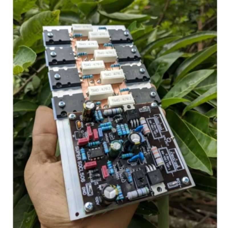 Promo Kit Amplifier Socl 506 + 1 Tr Tef 4 Set Final. Mono Diskon 23% Di Seller Ryoma Store ...