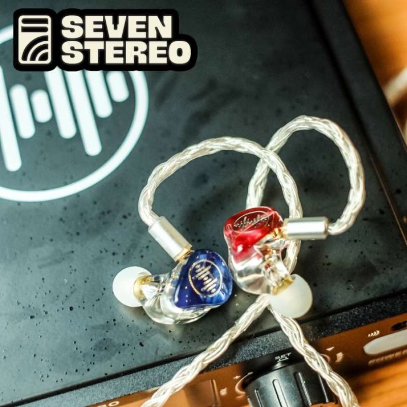 Promo Wave 2hu Wave2hu Iem In Ear Monitor Dual Driver Red Blue Pearl ...