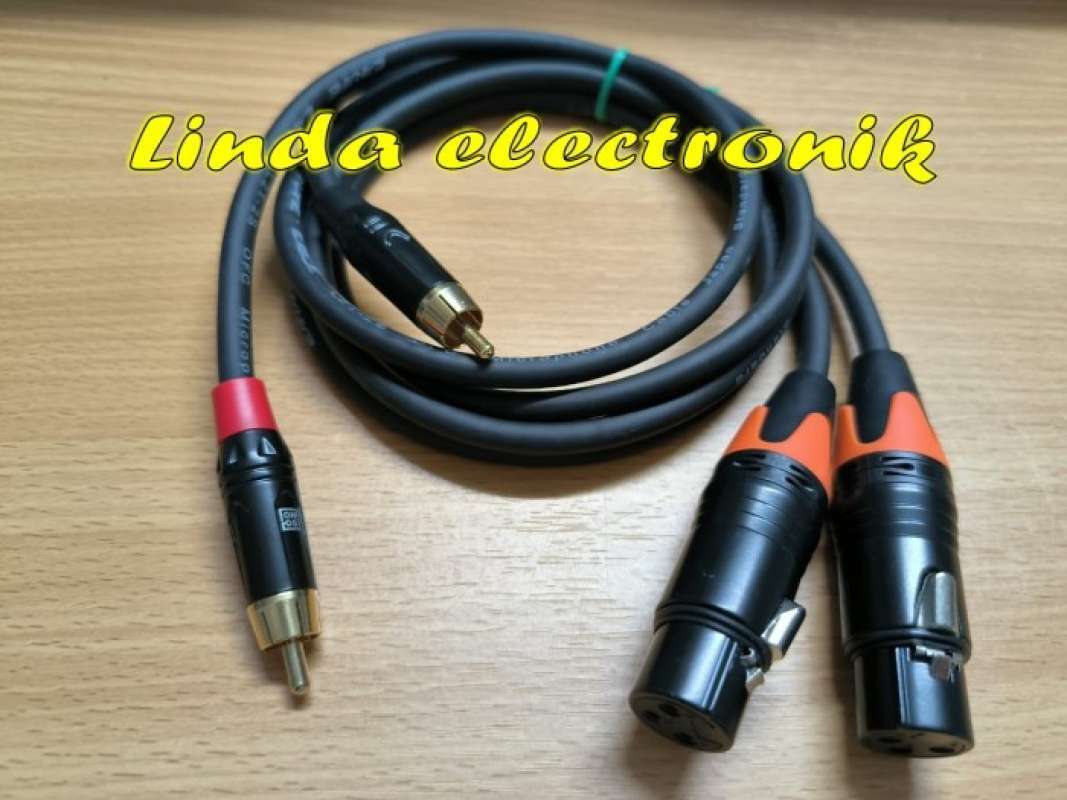 Promo Kabel Cable Canare Rca Canon Female 1m Sepasang Diskon 23% Di Seller Ryoma Store - Kebon ...