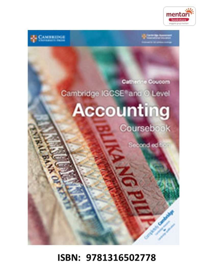 Promo Cambridge Igcse® And O Level Accounting Coursebook \ Buku ...