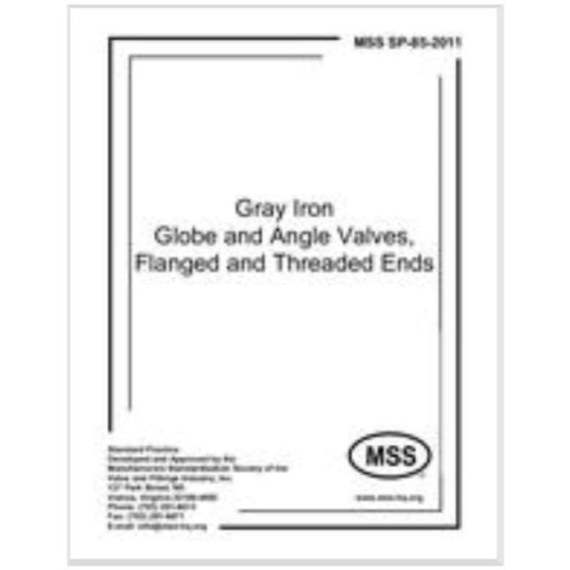 Promo Mss Sp-85-2011 Cast Iron Globe Angle Valves Flanged And Threaded Ends Diskon 23% Di Seller ...