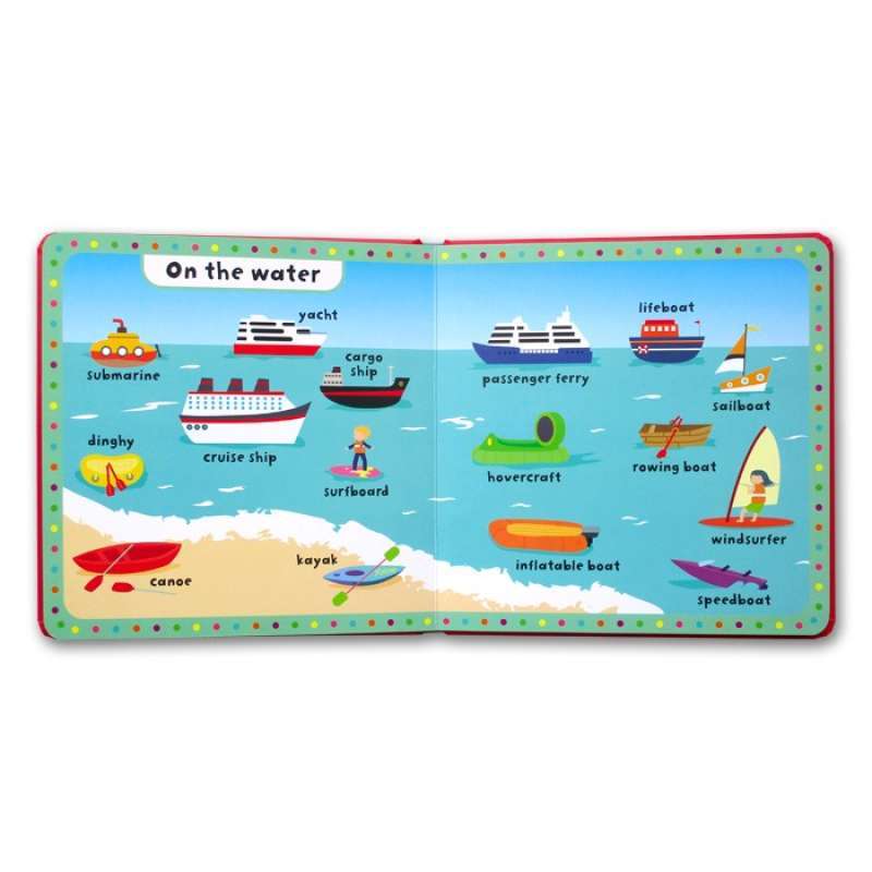 Promo My First Dictionary Things That Go Board Book With 100 First ...
