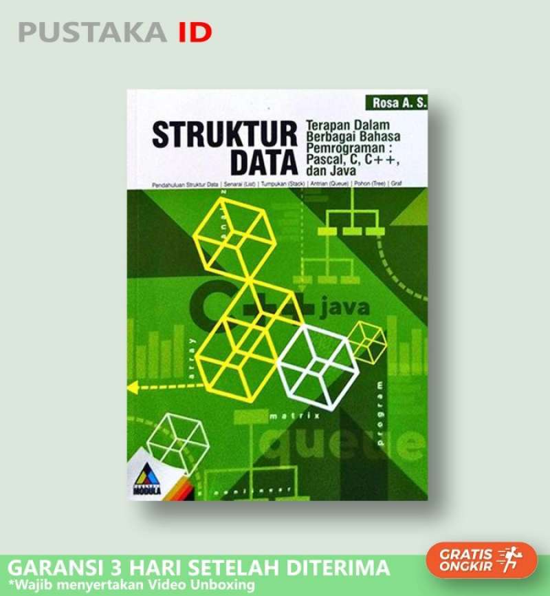 Promo Struktur Data Terapan Dalam Berbagai Bahasa Pemrograman Pascal, C ...