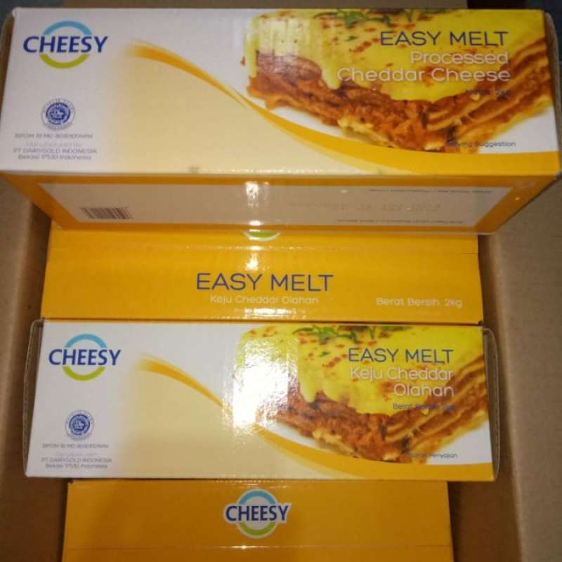 Promo Cheesy Cheddar Easy Melt 2kg / Keju Diskon 23% Di Seller Zawaru ...