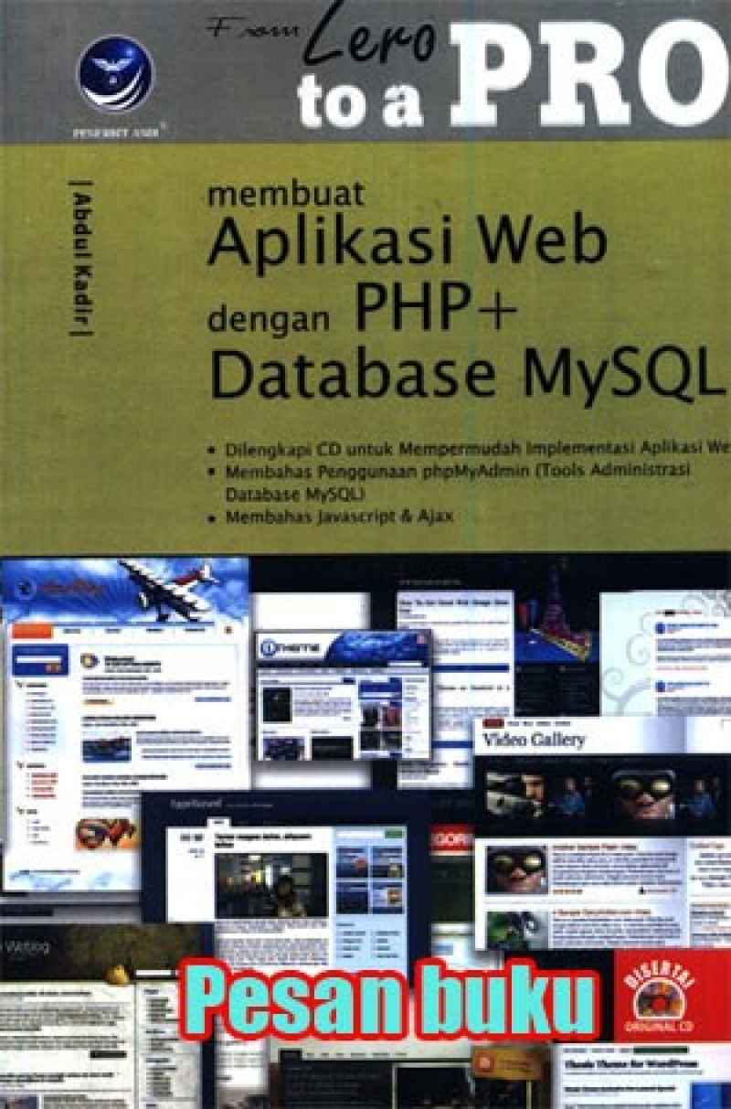 Promo Buku From Zero To A Pro - Membuat Aplikasi Web Dengan Php Dan Database Diskon 23% Di ...