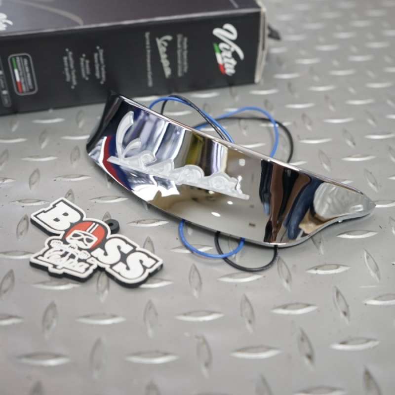 Promo Visor Mini Shield Virtu Chrome Vespa Sprint Terlaris Diskon 30% ...