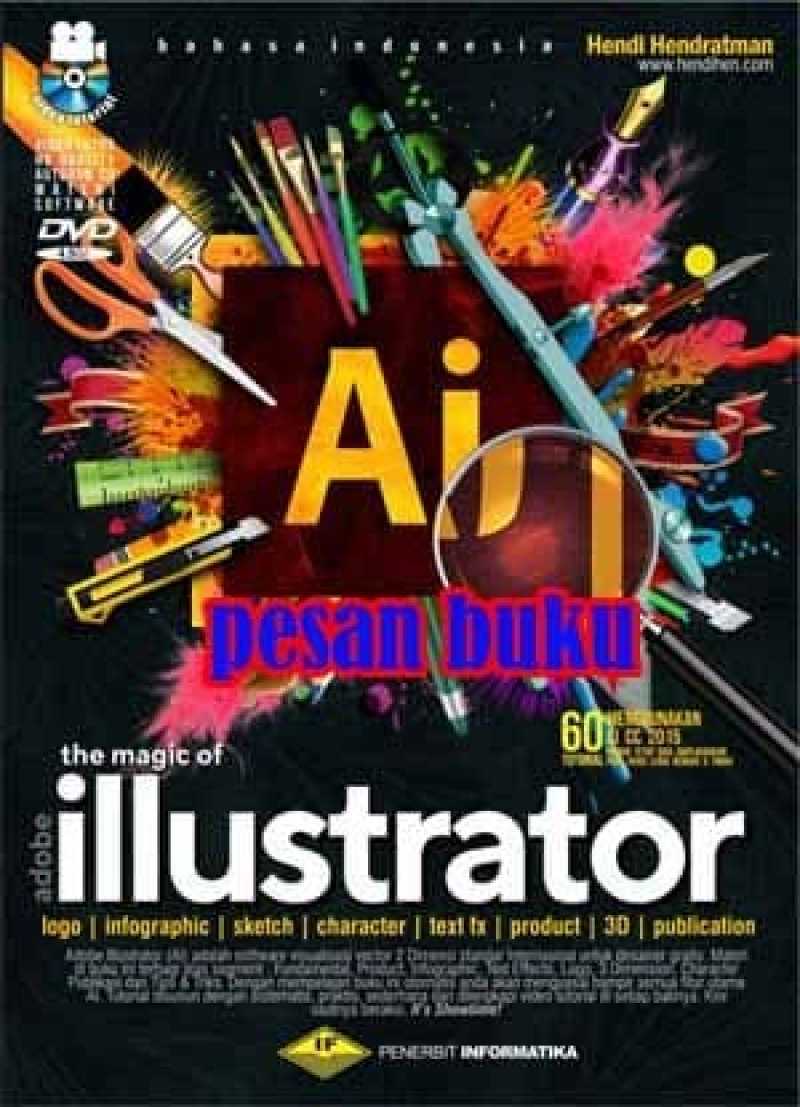 Promo Buku The Magic Of Adobe Illustrator Hendi Hendratman Diskon 23% ...