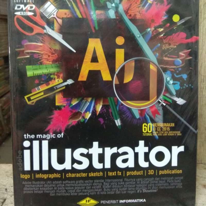 Promo The Magic Of Illustrator Disertai Dvd Diskon 23% Di Seller Zawaru ...