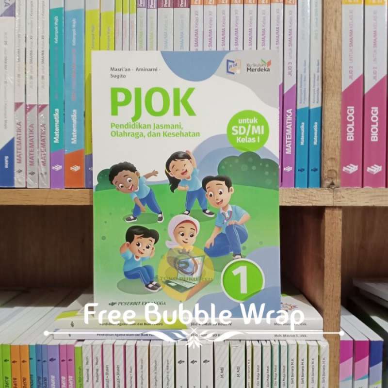 Promo Buku Pjok Kelas 1 Sd Kurikulum Merdeka 2021 Erlangga Diskon 23% Di Seller Zawaru Store ...