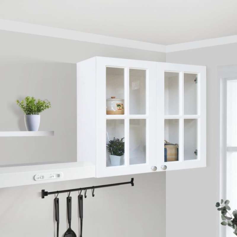 Jual Full Kayu - Kitchen Set Atas Rak Dapur Modern Minimalis Nebraska ...