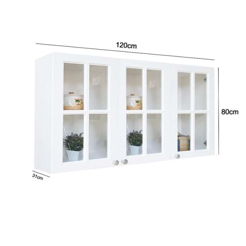 Jual Full Kayu - Kitchen Set Atas Rak Dapur Modern Minimalis Nebraska ...