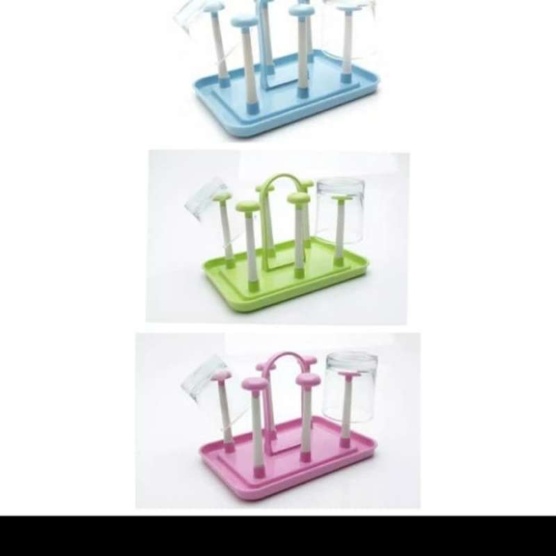 Jual Glass Stand / Rak Gelas Segi / Gantungan Gelas / Tempat Gelas Di Seller Belanja-id ...