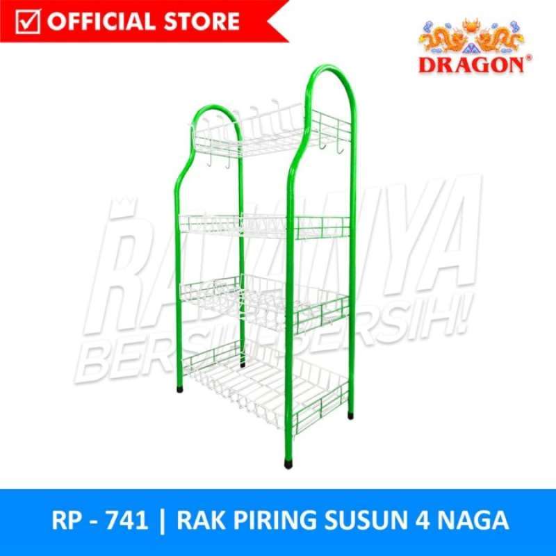 Jual Rak Piring 3 Susun Naga Besi Besar Jumbo Serbaguna Anti Karat ...