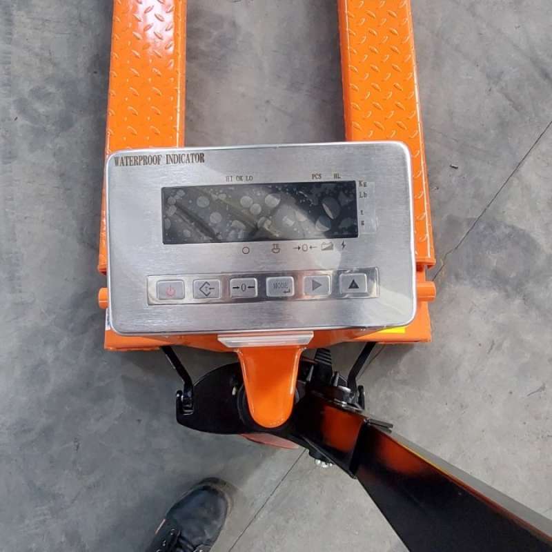 Jual Jual Hand Pallet Timbangan Plus Printer 3ton / Handlift / Hand ...
