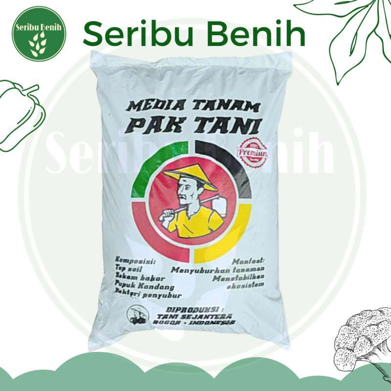 Promo 1 Karung Media Tanam Pak Tani - Pupuk Kandang Kompos Sapi Kambing ...