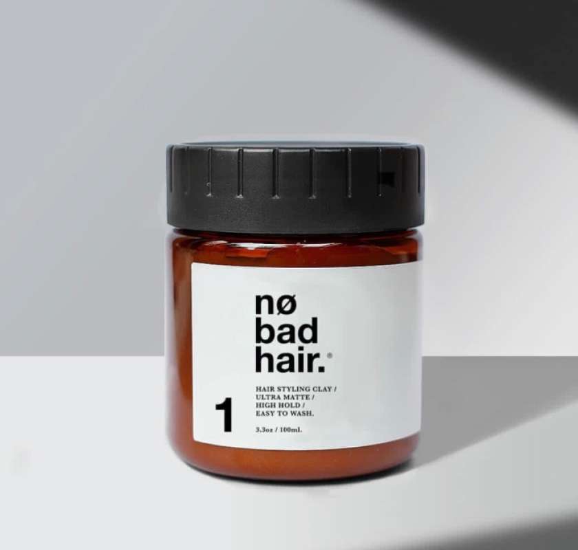 Jual No Bad Hair Creamy Clay Ukuran Besar Free Texture Comb Di Seller ...