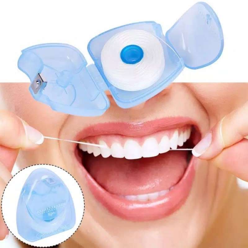 Jual Dental Floss Mint/benang Gigi 50m Di Seller Raindrop - Cengkareng ...